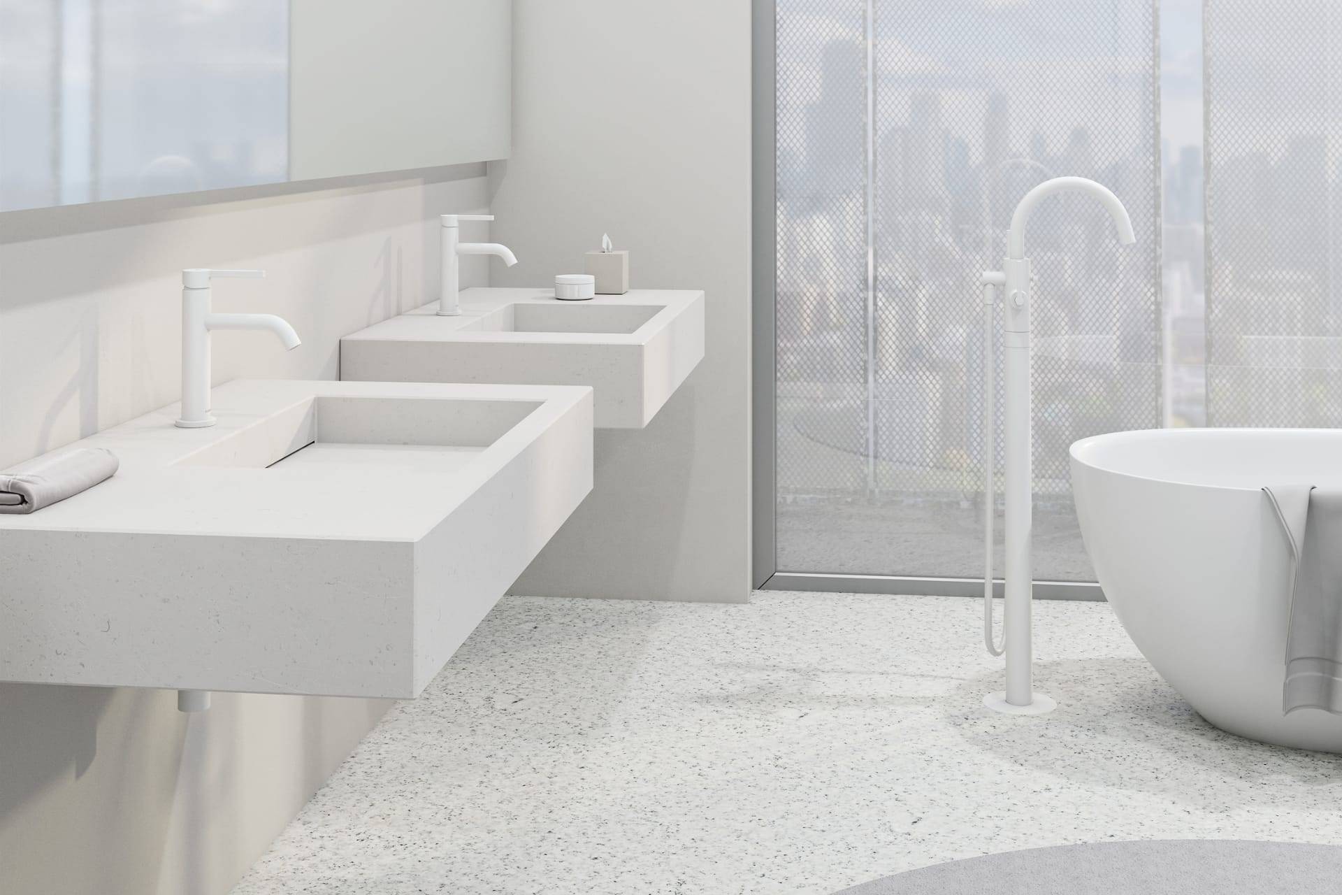 Filigran & nachhaltig: KLUDI NOVA FONTE Pura - Bathspiration